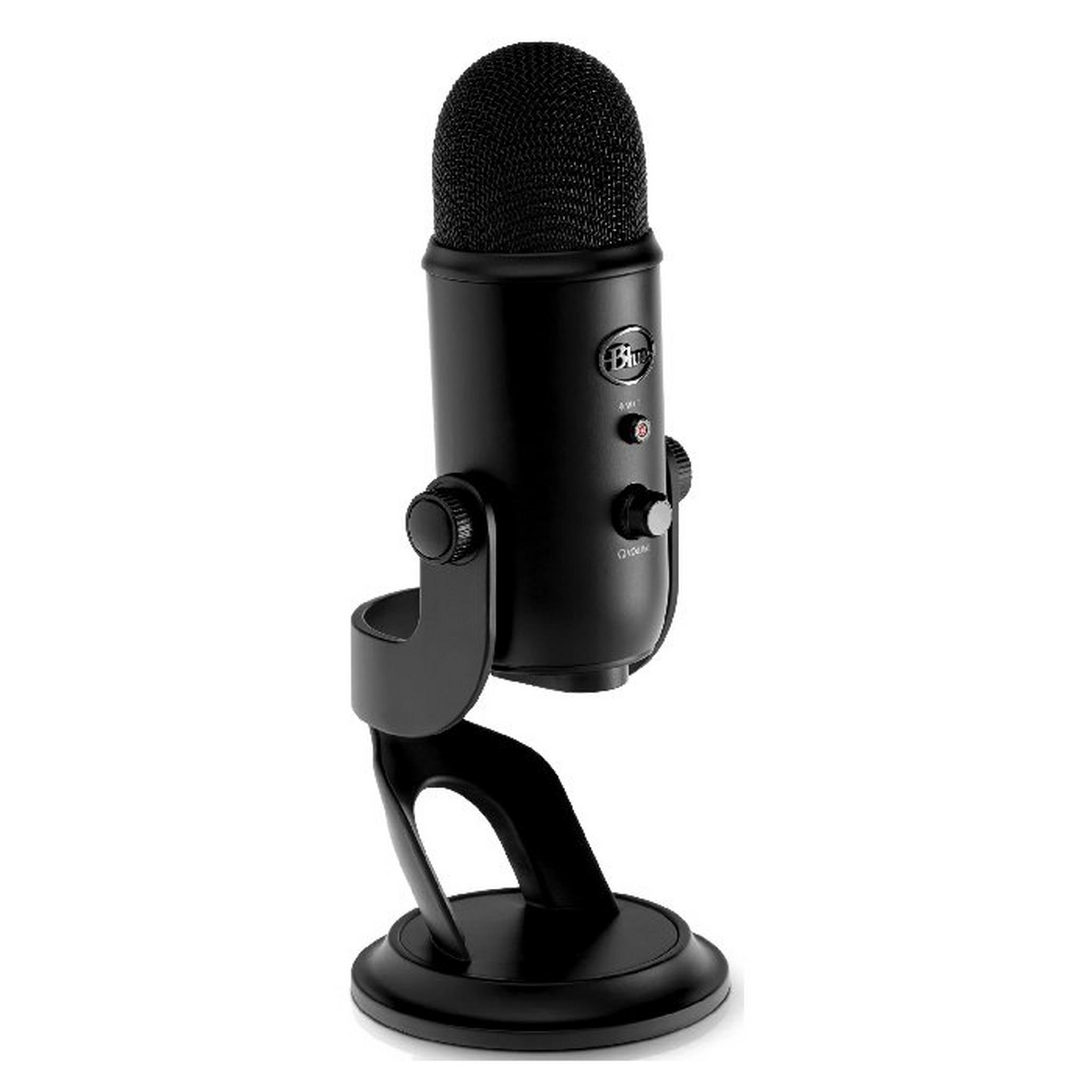 Blue Yeti USB Microphone, Blackout Edition - Xcite Kuwait Blue Yeti USB Microphone, Blackout Edition - Xcite Kuwait