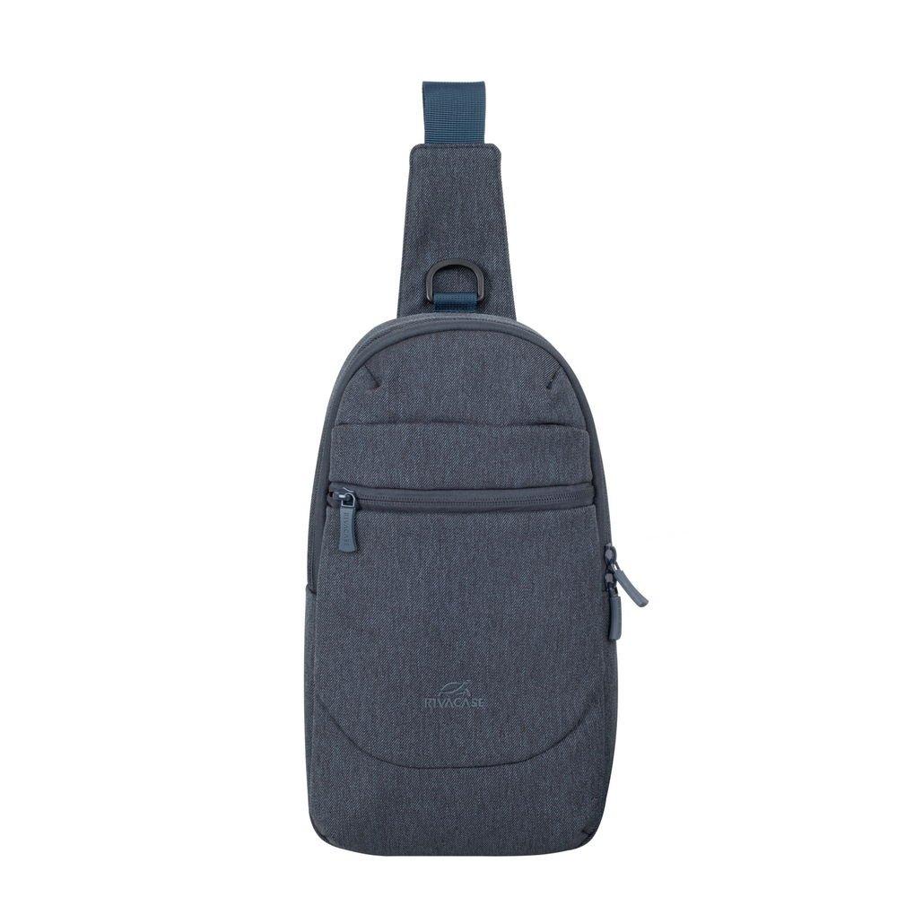 RIVACASE Galapagos Sling Bag - Grey in Kuwait | Buy Online | xcite.com