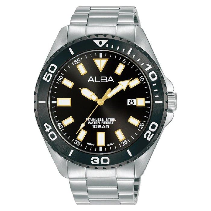 Alba Watch For Men Analog AS9Q39X1 Silver| Xcite Kuwait