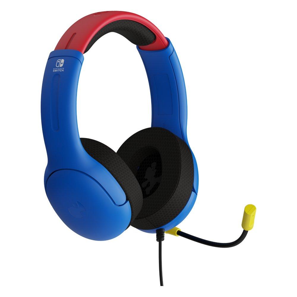 PDP AirLite Mario Headset with Mic for Nintendo Switch / Lite / OLED ...