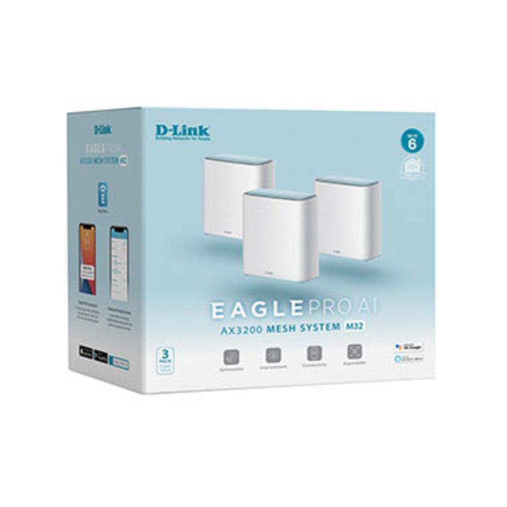DLINK AX3200 Smart Internet MESH ROUTER, M32/MNA3 | Xcite