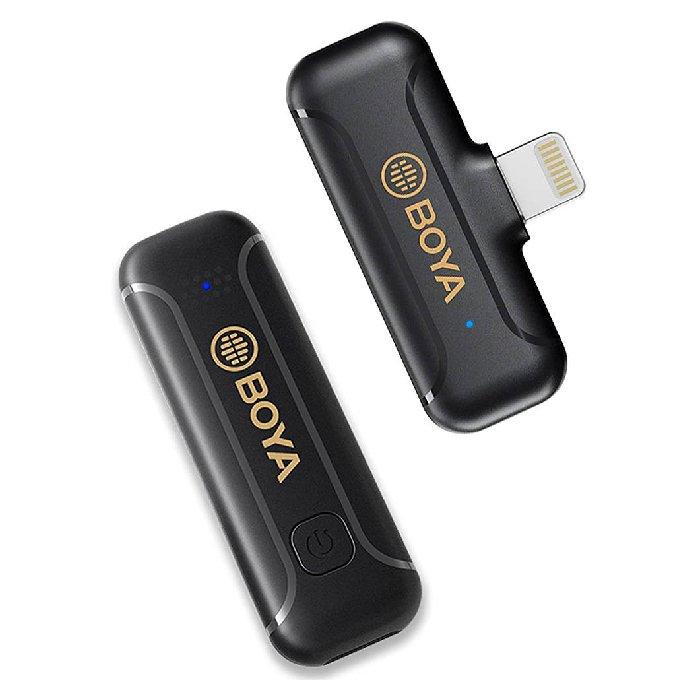Boya Wireless Mic Lightning Connector BY-WM3T2-D1| Xcite