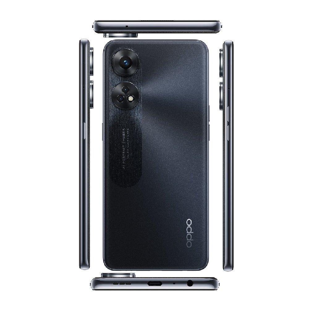 OPPO Reno8 T - 6.43" - 256GB - 8GB RAM - 100MP - Midnight Black Price ...