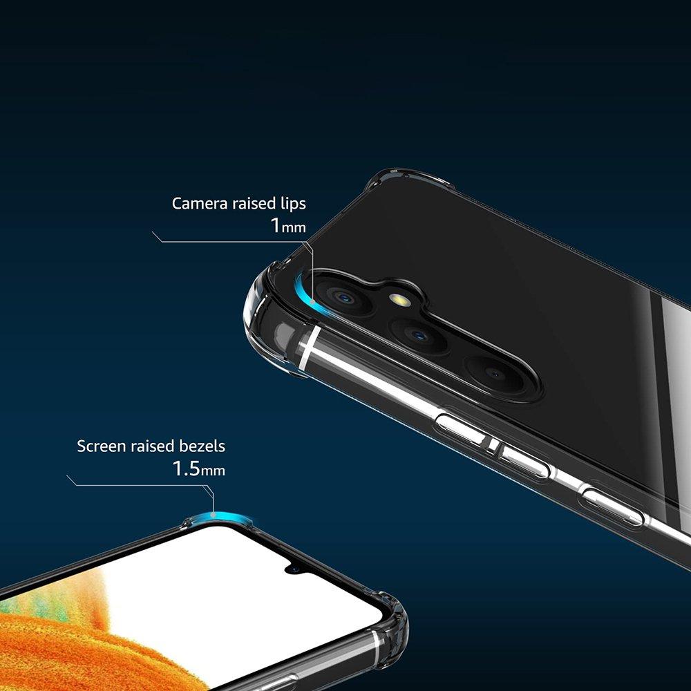 EQ Clear Case for 6.4" Samsung Galaxy A54 | Xcite KSA