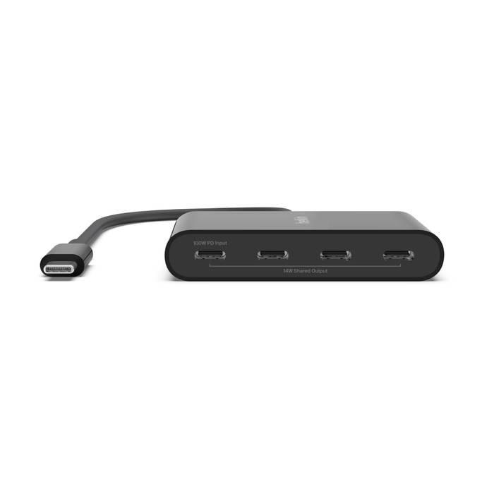 Belkin USB – C TO 4-Port USB-C Hub – Black | Xcite Kuwait
