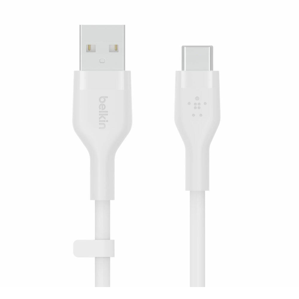 Belkin BoostCharge Braided USB-C Cable 1m Pack White | Xcite