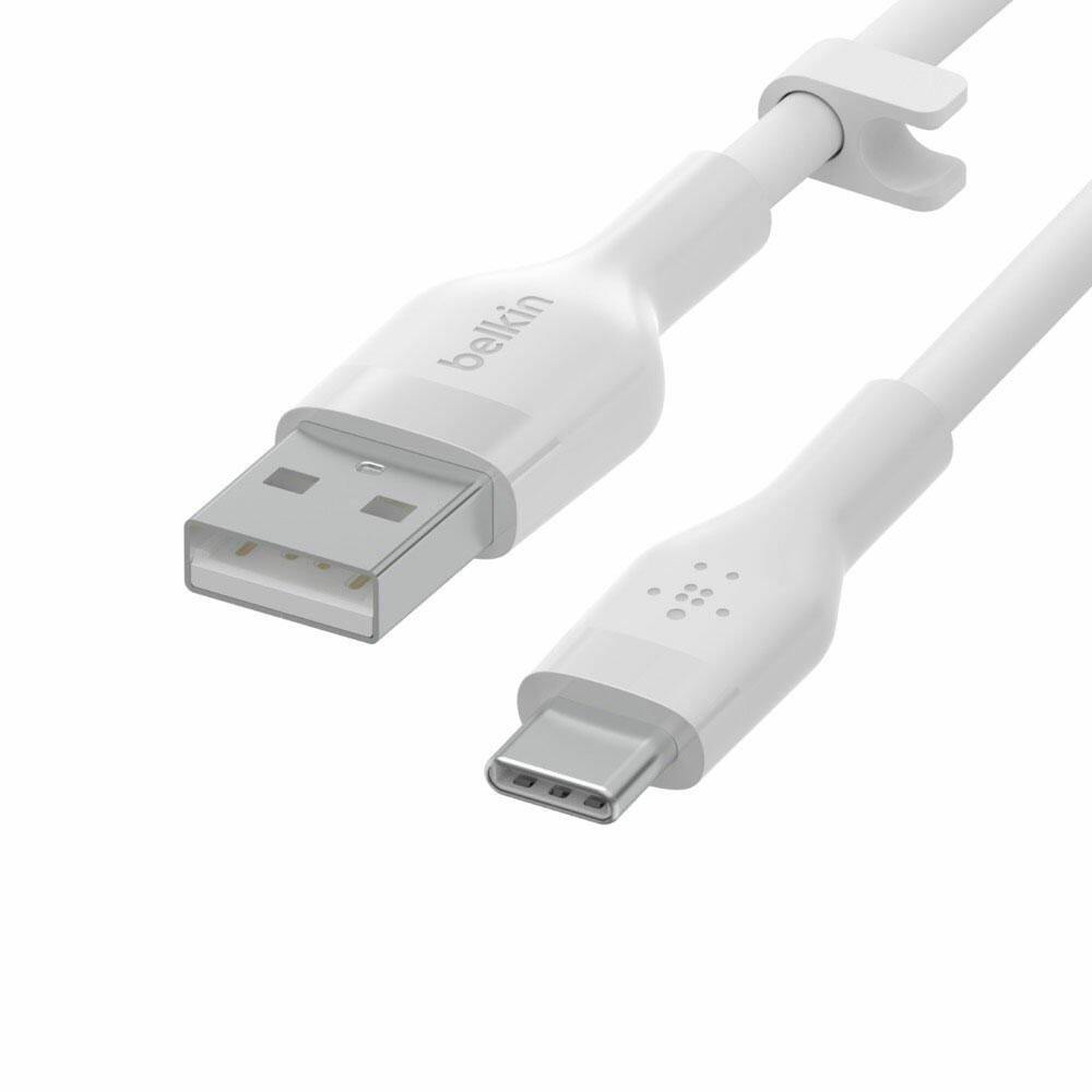 Belkin BoostCharge Braided USB-C Cable 1m Pack White | Xcite