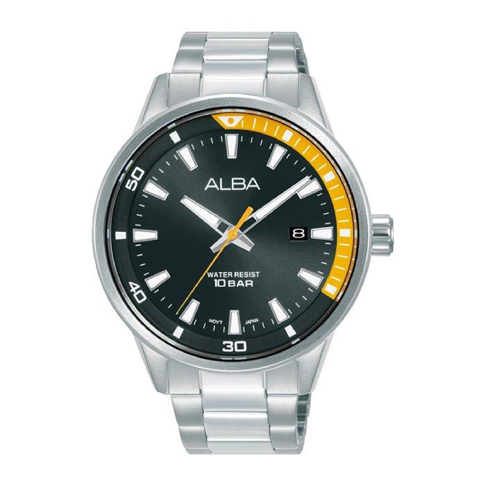 Alba Active Watch for Men AS9R55X1 Silver | Xcite Kuwait