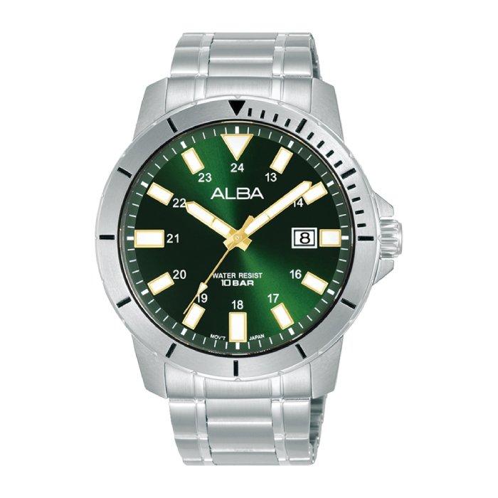 Alba Active Watch for Men 43mm AS9R95X1 Silver| Xcite Kuwait