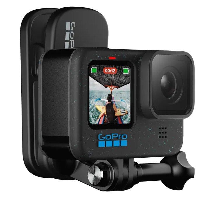 GoPro Magnetic Swivel Clip, ATCLP-001 - Black| Xcite Kuwait