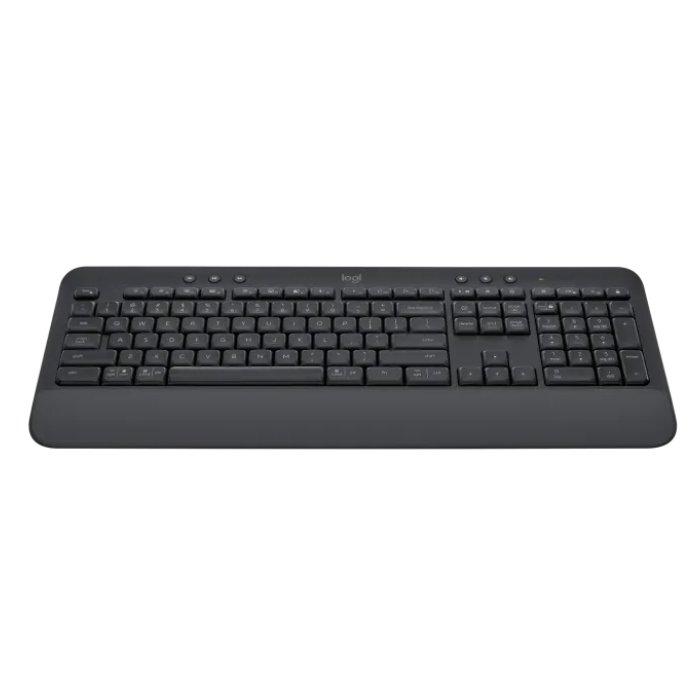 Logitech K650 Signature Bluetooth EN/AR keyboard Graphite | Xcite
