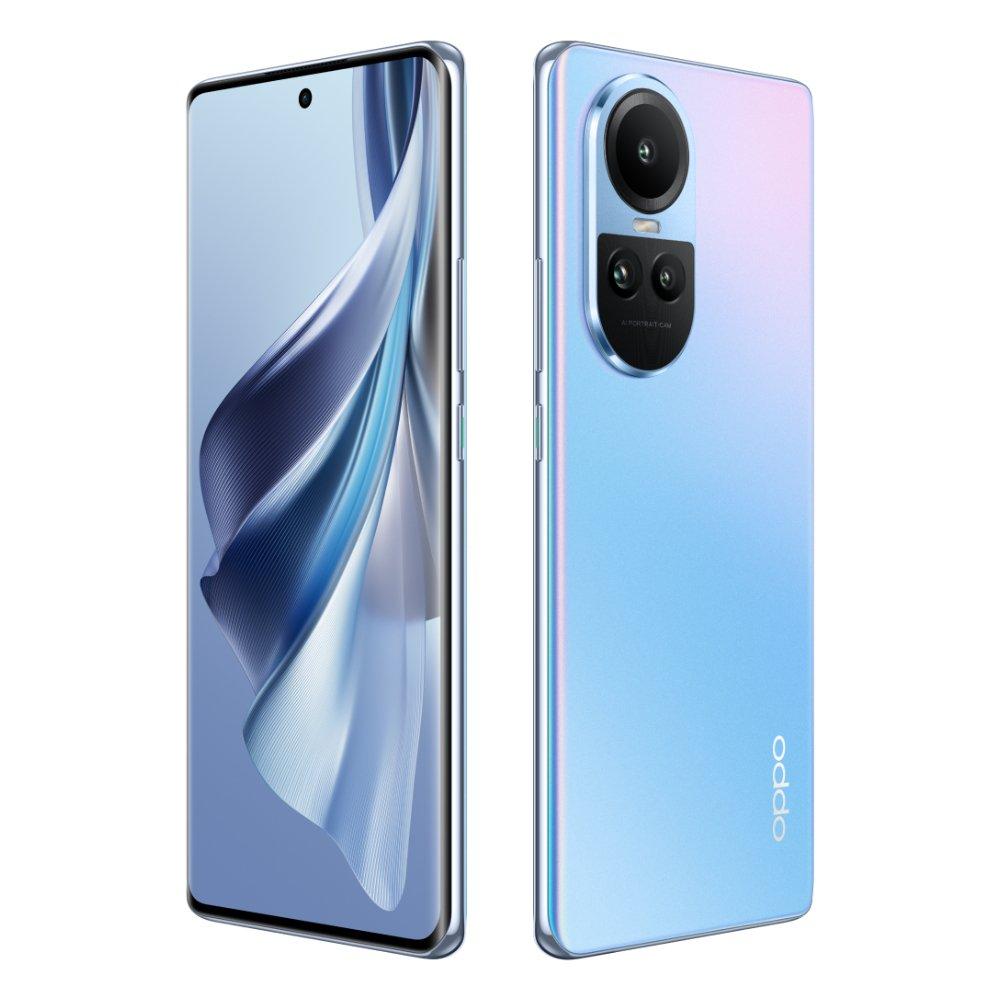 Pre-Order Oppo Reno10 5G 8GB RAM 256GB Phone Ice Blue | Xcite