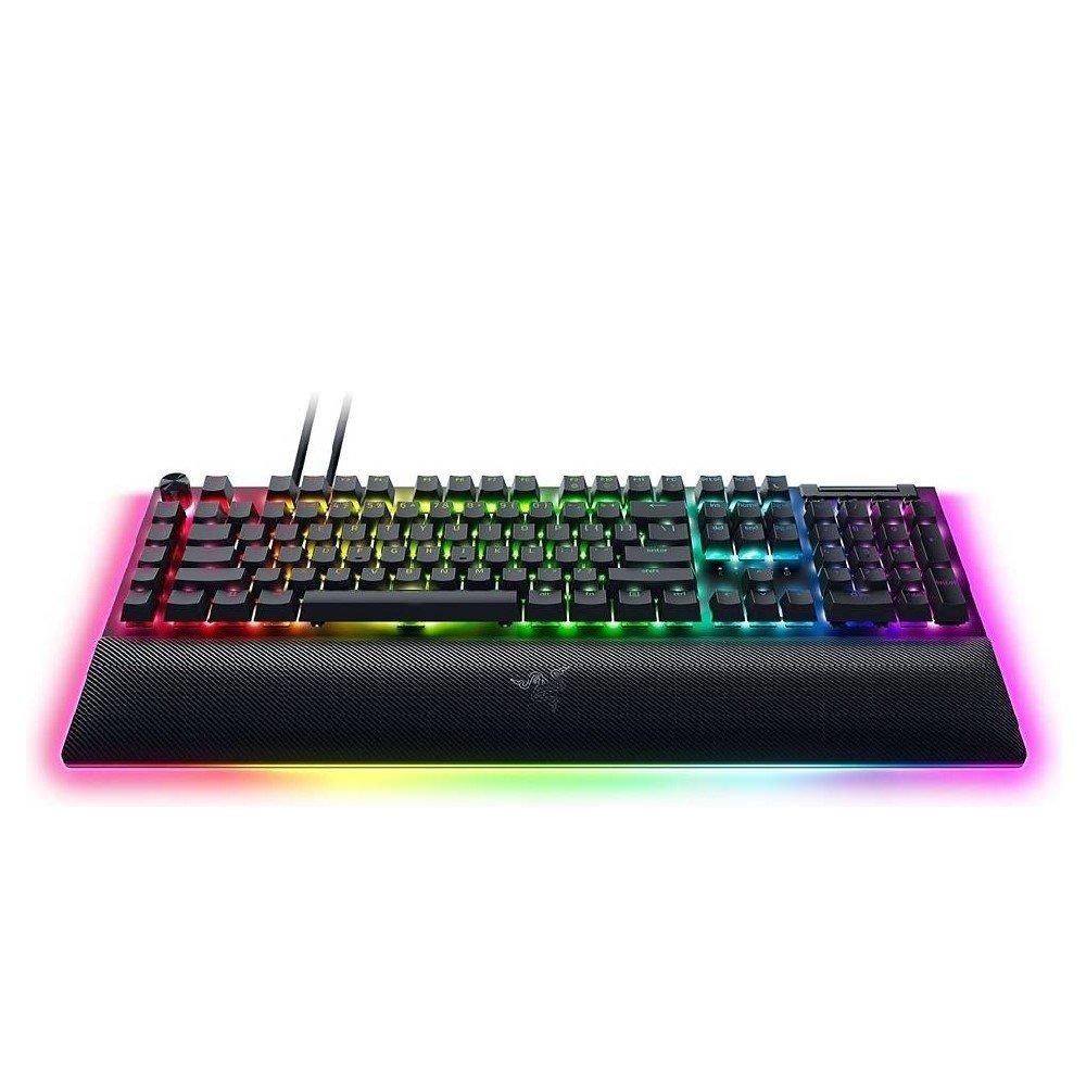 Razer BlackWidow V4 Pro Keyboard Green Switch Black| Xcite