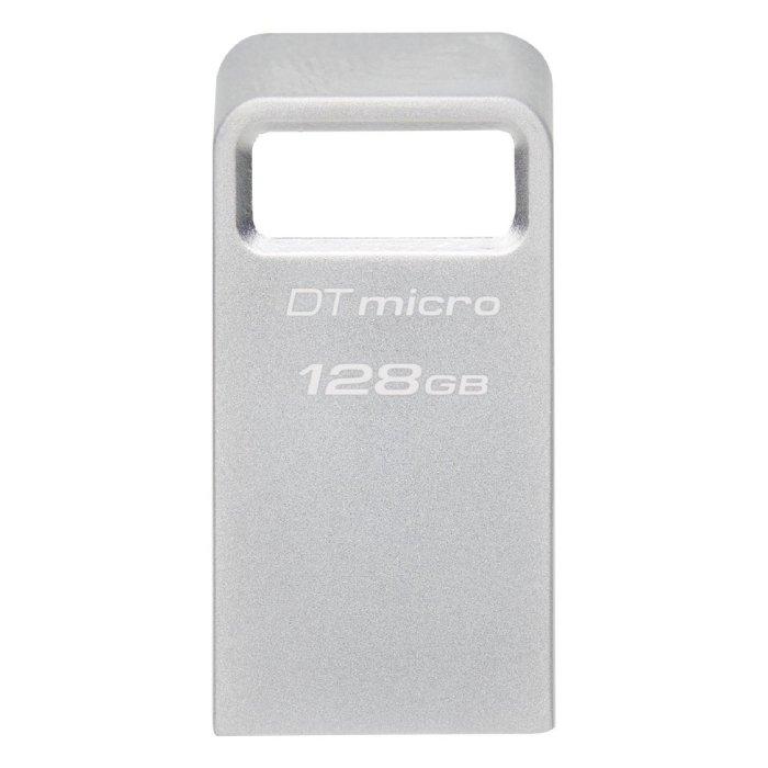 KINGSTON DataTraveler Micro Metal USB DTMC3G2/128GB| Xcite