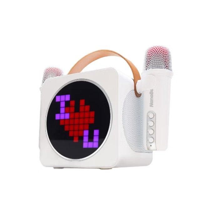 MAGIC STAR NanoBeatz Mini Karaoke Machine BB220 White| Xcite