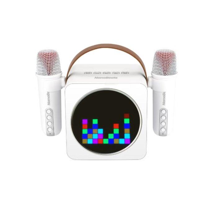 MAGIC STAR NanoBeatz Mini Karaoke Machine BB220 White| Xcite