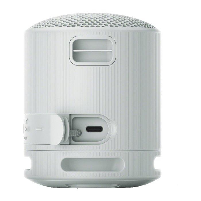 SONY Compact Bluetooth Wireless Speaker Light Gray| Xcite