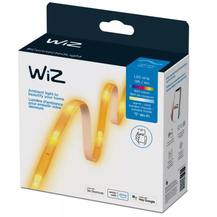 Philips Wiz RGB LED Light Strip, 4m, 929003244922| Xcite
