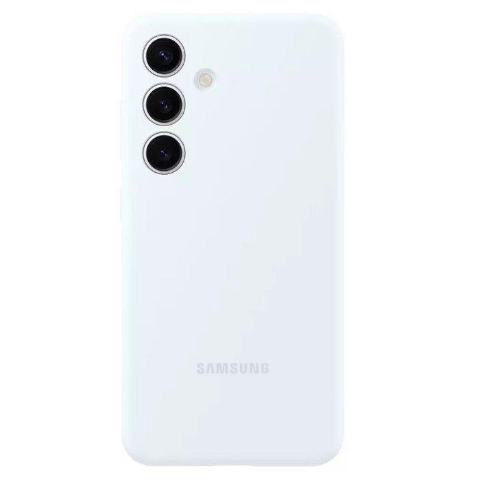 Samsung Galaxy S24+ Silicone Case White| Xcite