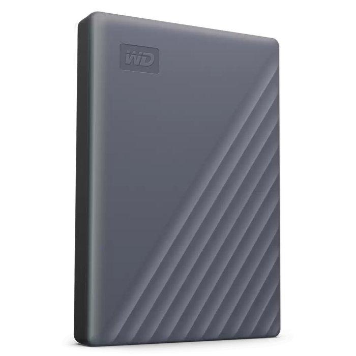Western Digital My Passport USB-C Hard Drive 4TB Grey| Xcite