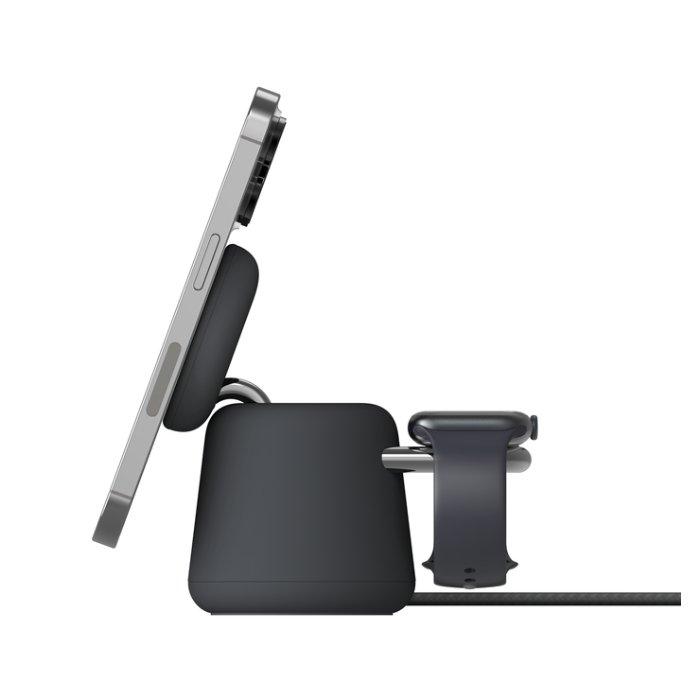 Belkin 2-in-1 Wireless Charging Dock 15W Black | Xcite