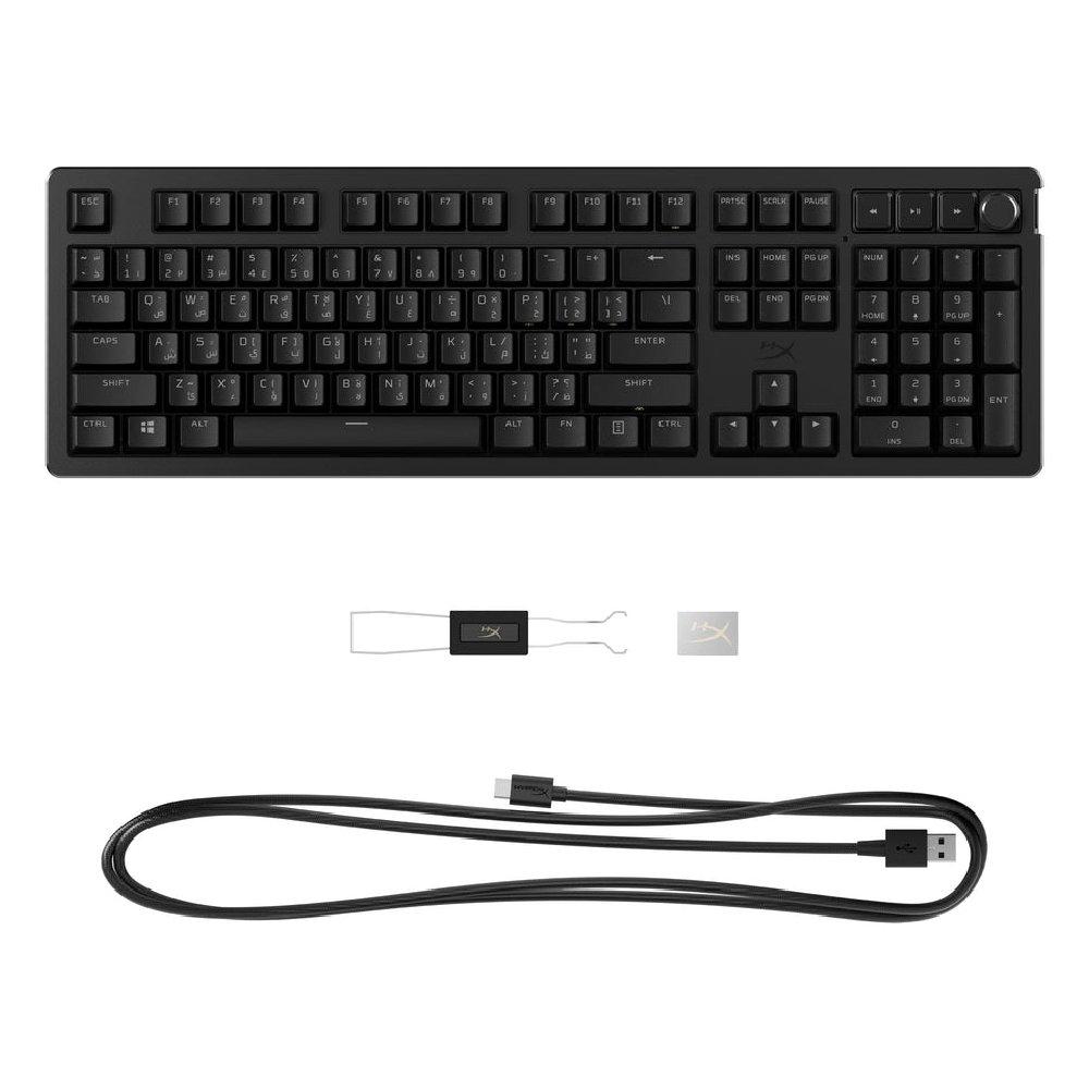 HyperX Alloy Rise Gaming Keyboard RGB Black | Xcite Kuwait