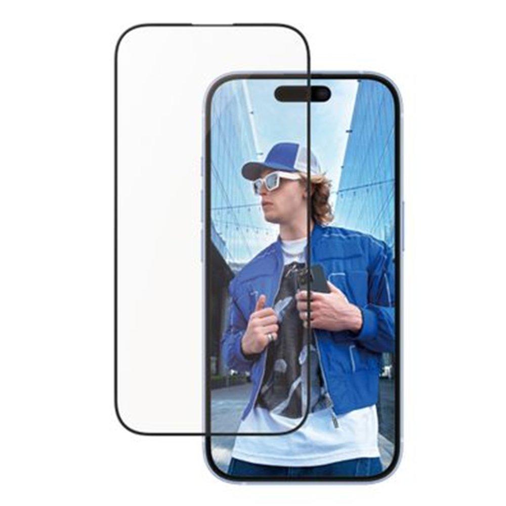 PanzerGlass PG Screen Aluminum Frame iPhone 16 pro| Xcite