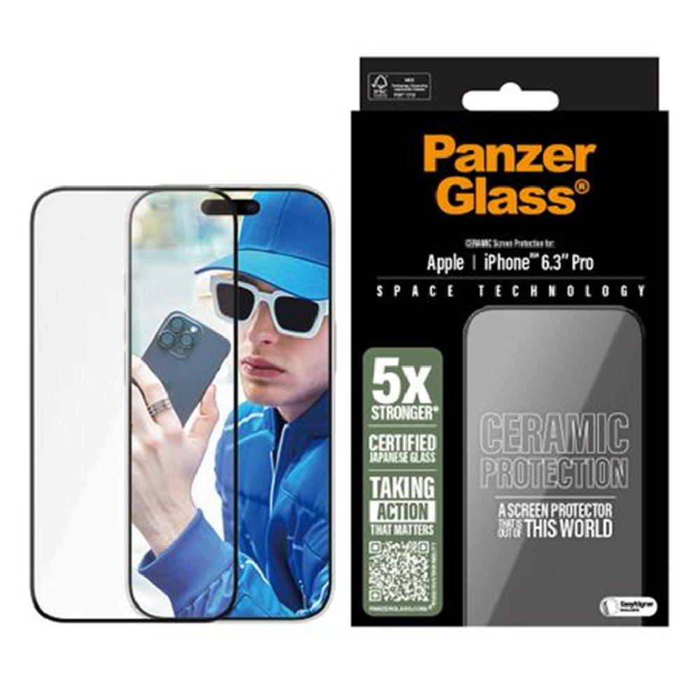 PanzerGlass PG Ceramic Screen iPhone 16 pro 6.3"| Xcite