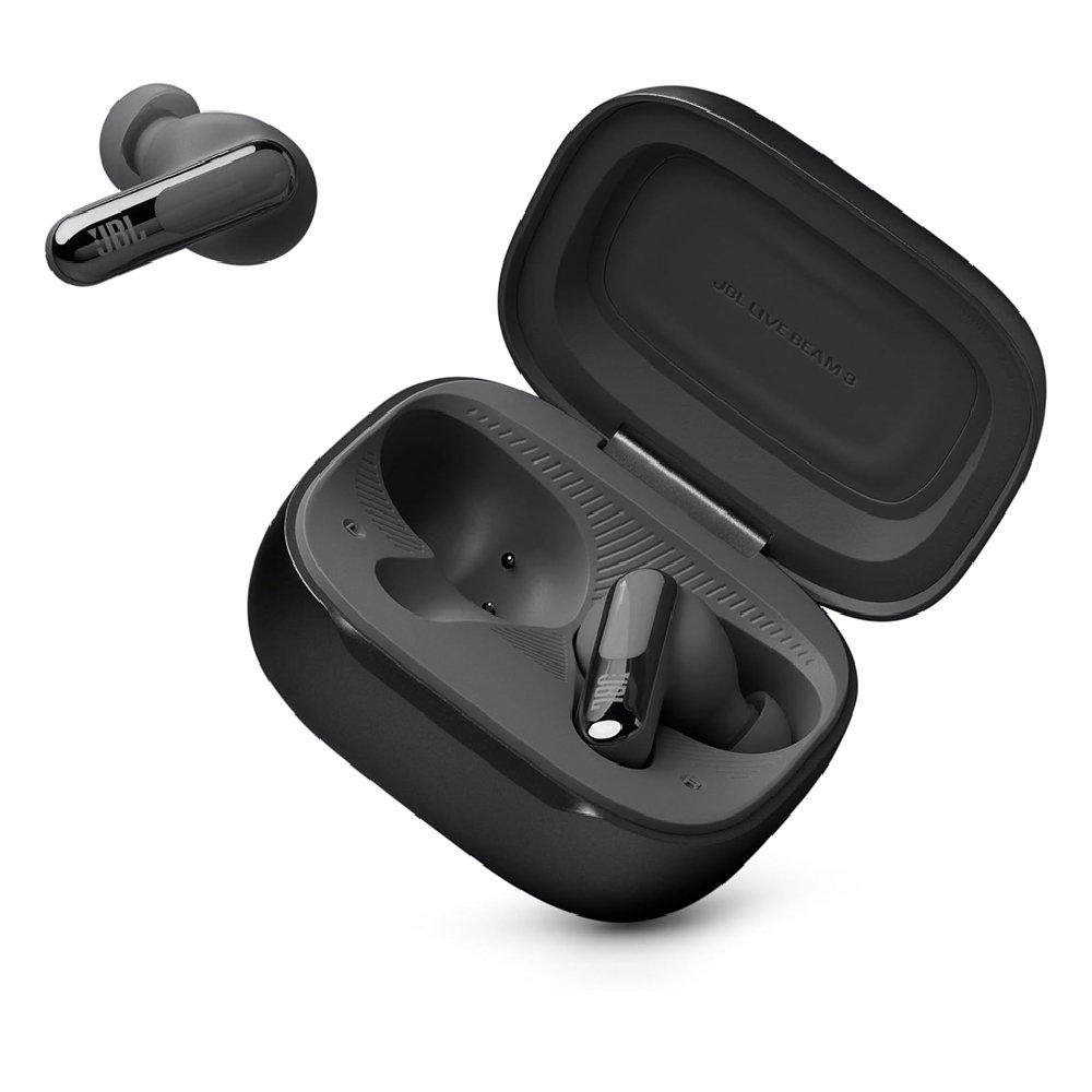 JBL Live Beam 3 Wireless Earbuds with Screen Black| Xcite