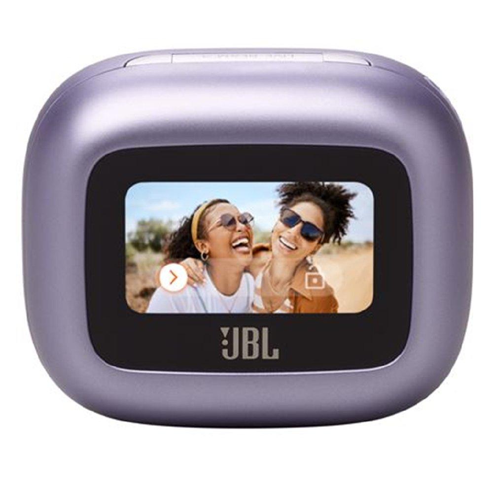 JBL Live Beam 3 Wireless Earbuds with Screen Purple| Xcite