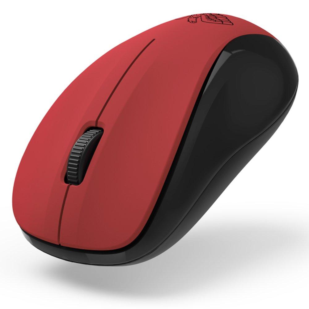 Hama Optical 3 buttons Wireless Mouse – Red| Xcite