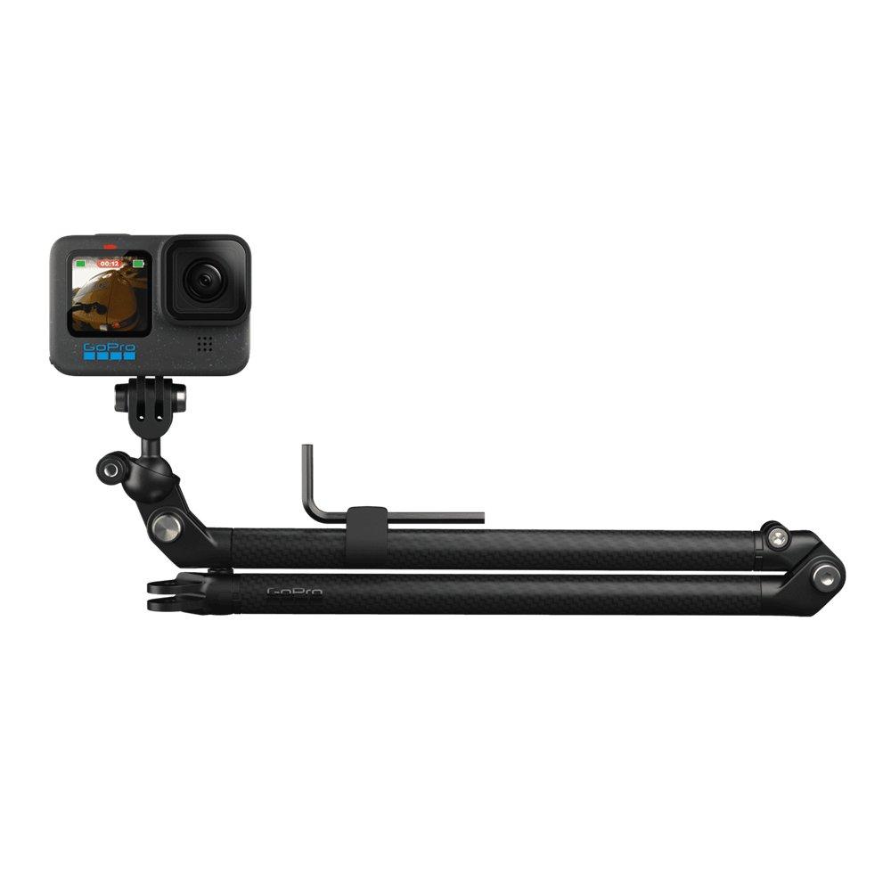 GoPro Boom + Adhesive Mount for Cameras – Black | Xcite