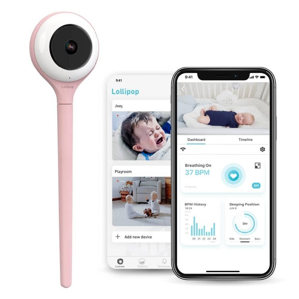 Lollipop Baby Monitor - Pink| Price in Kuwait - Xcite