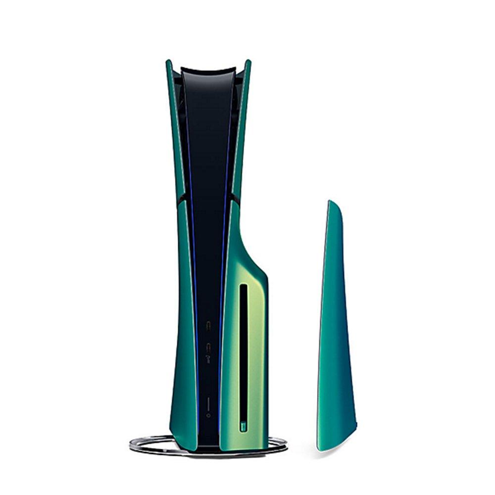 Sony PlayStation5 Disc Slim Console Cover Chroma Teal| Xcite