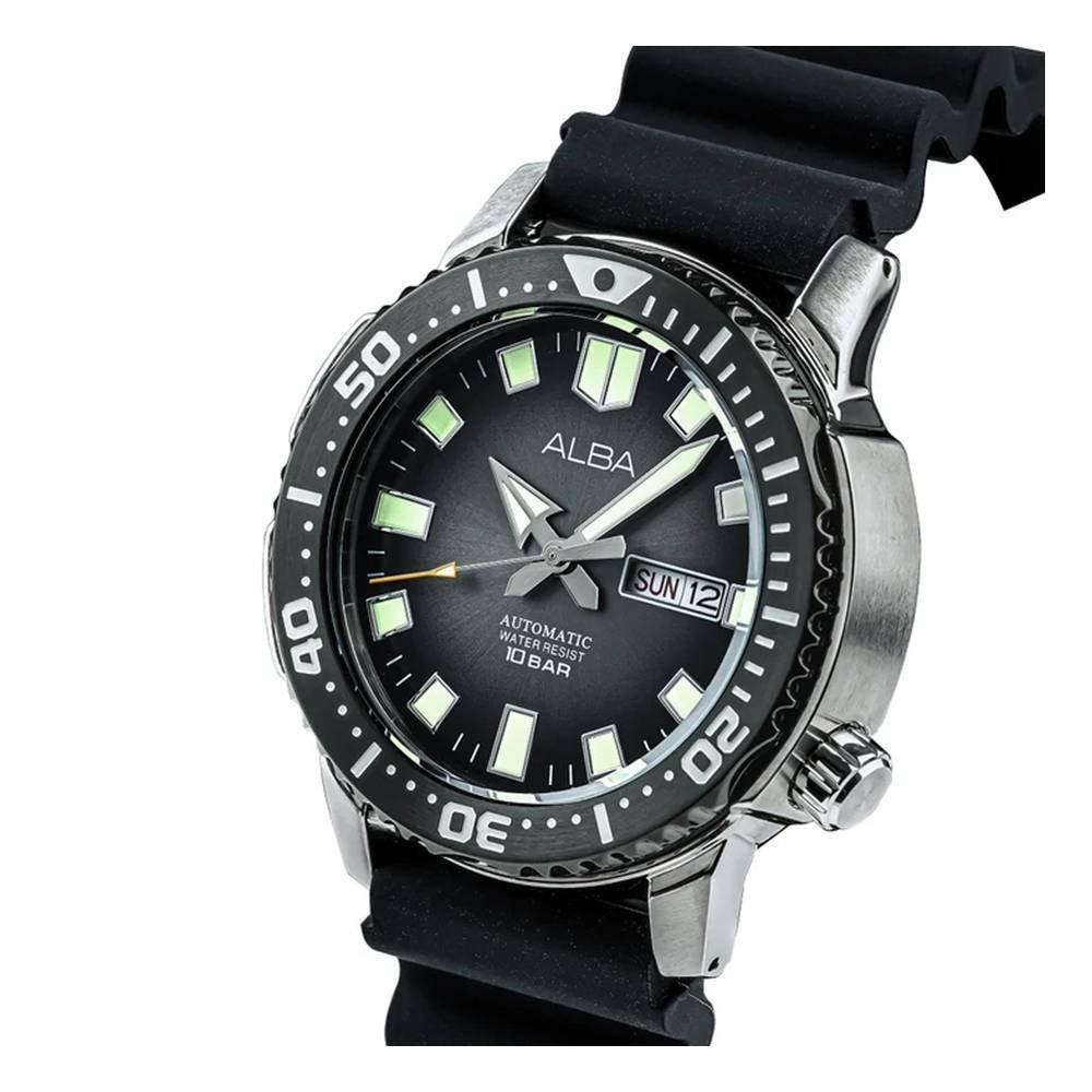 Alba Mechanical Watch for Men Analog 46mm | Xcite Kuwait