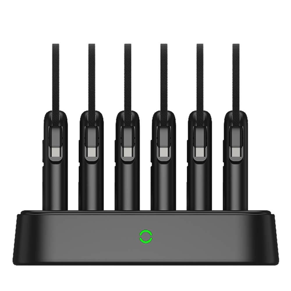 Gizzy Magsafe 6 In 1 Wireless Power Bank, - Black | Xcite