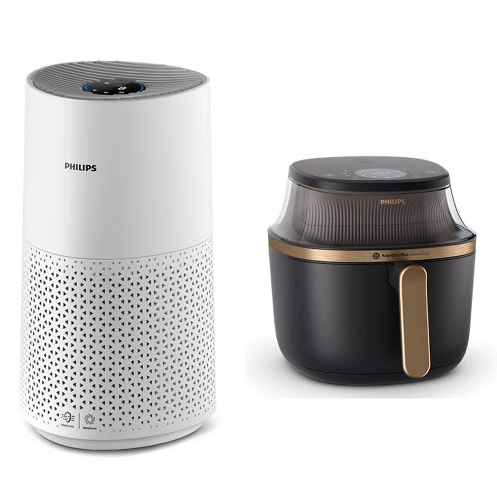 Philips Medium Room Air Purifier + 4.2L Digital Fryer| Xcite