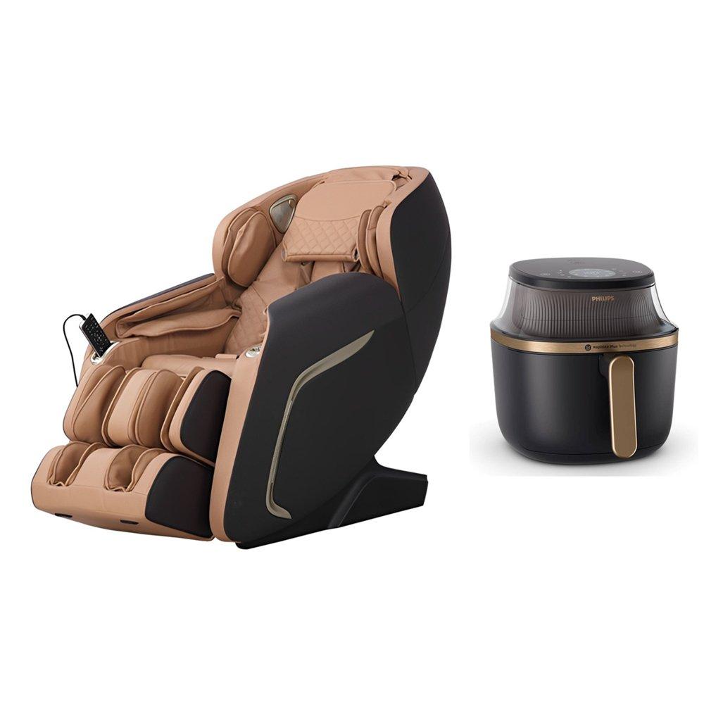 Wansa 2D Massage Chair + Philips 4.2L Digital Fryer | Xcite