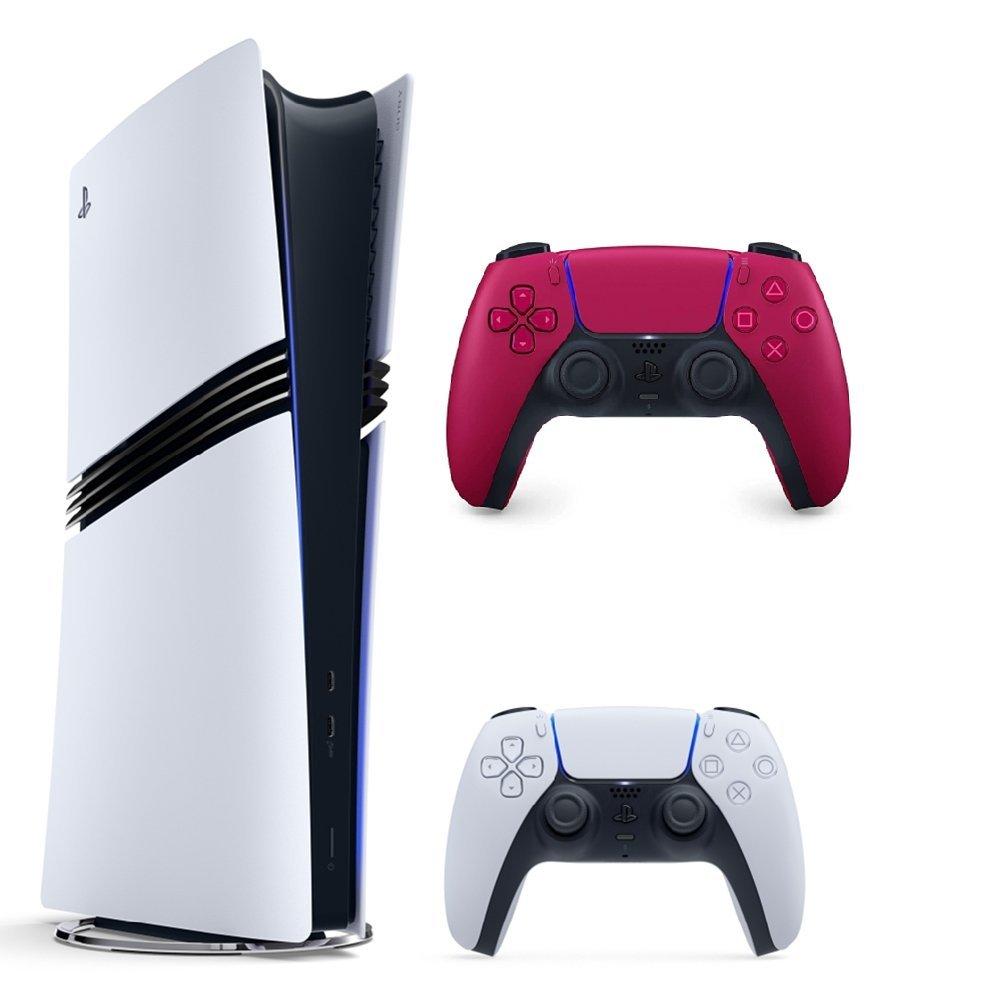 Sony Bundle PlayStation 5 Pro+ PS5 DualSense Red Controller | Xcite