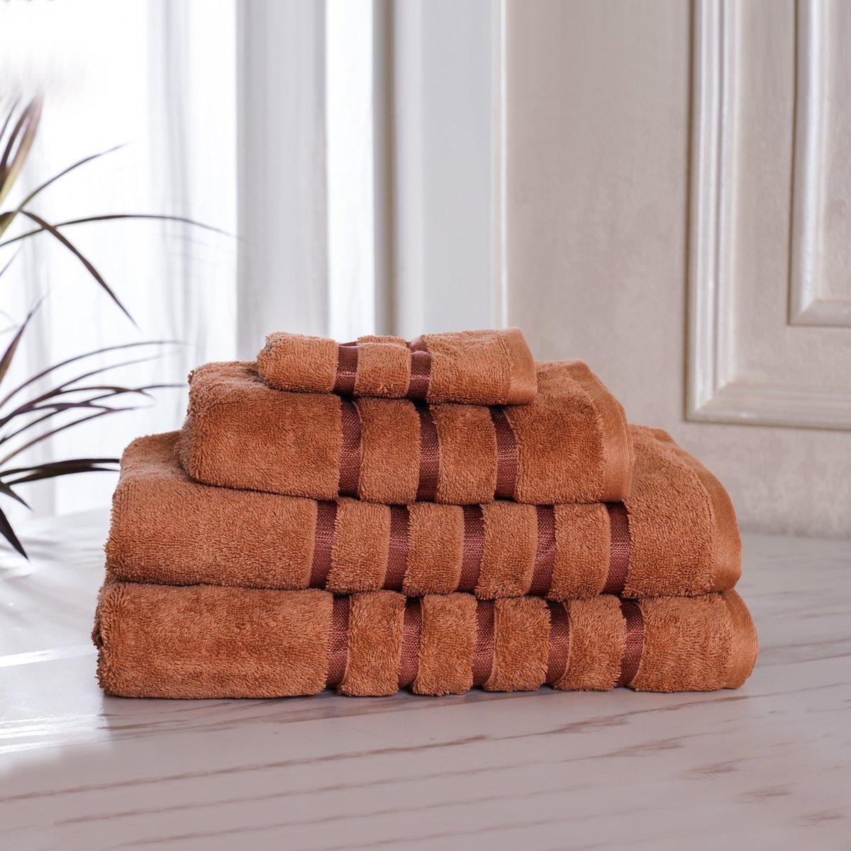 Lifestyle Plain Hand Towel Cinnamon 50x100 cm in Kuwait | Buy Online ...