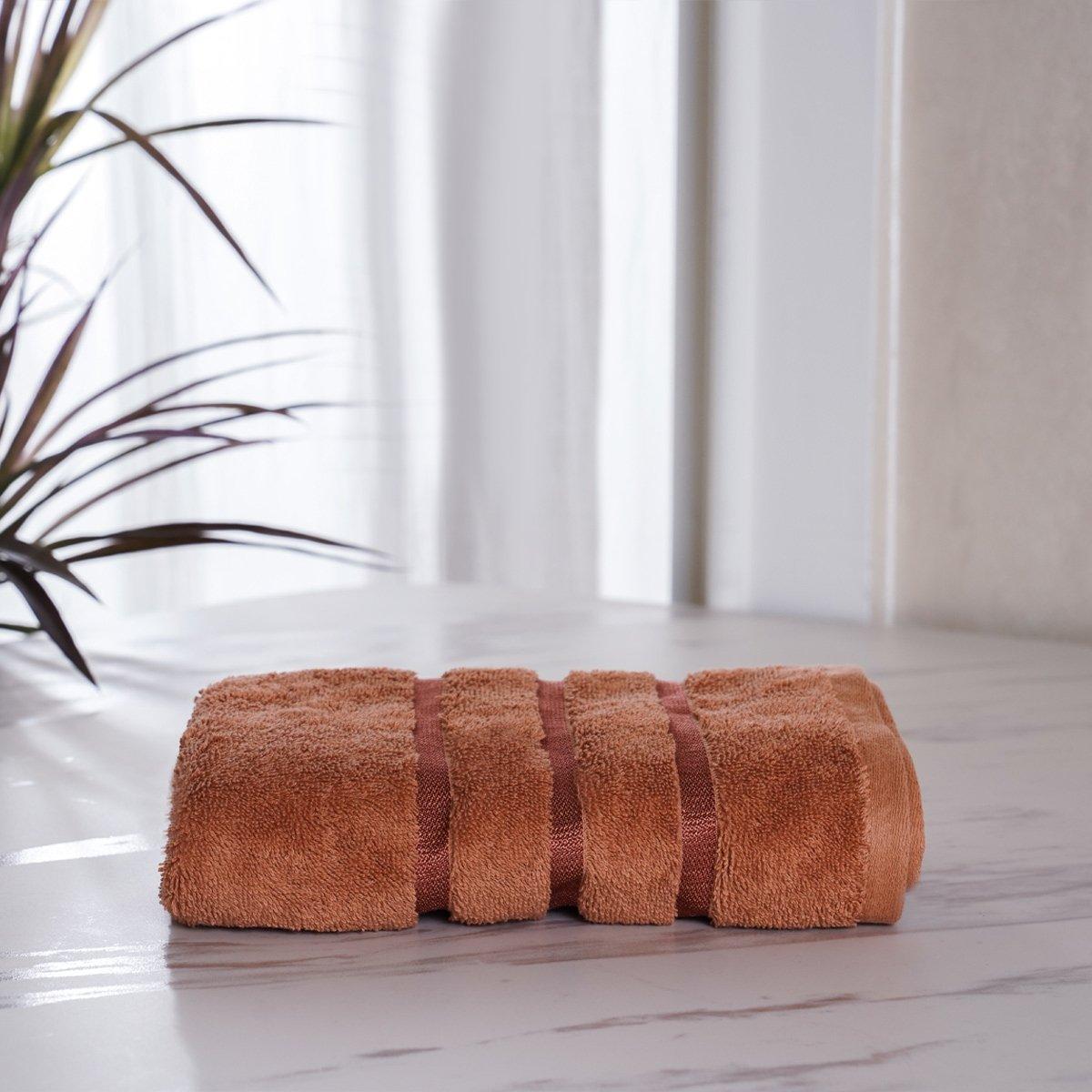 Lifestyle Plain Hand Towel Cinnamon 50x100 cm in Kuwait | Buy Online ...