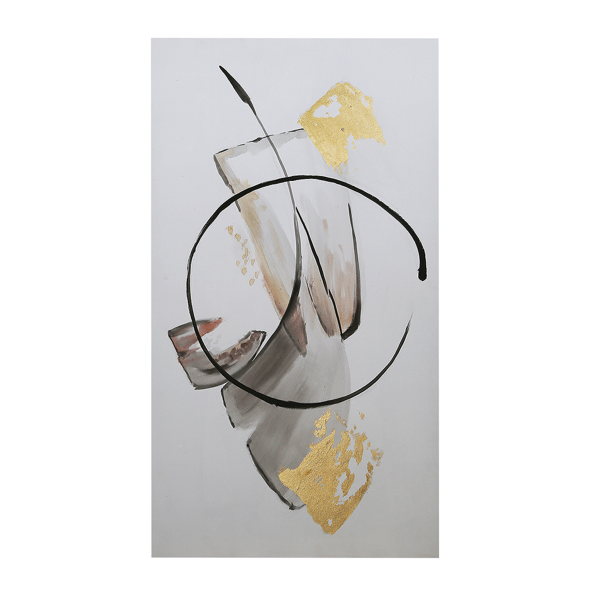 Scrib Oil Canvas Black 50x90 cm in Kuwait | Buy Online | safathome.com