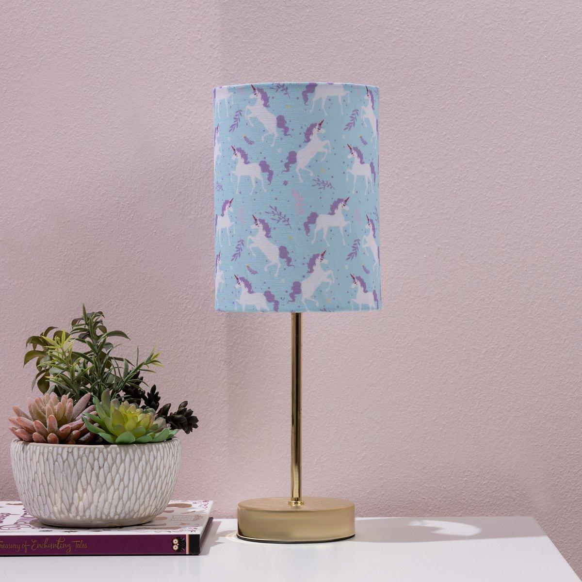 Unicorn Kids Table Lamp Blue D14xH40 cm in Kuwait | Buy Online ...