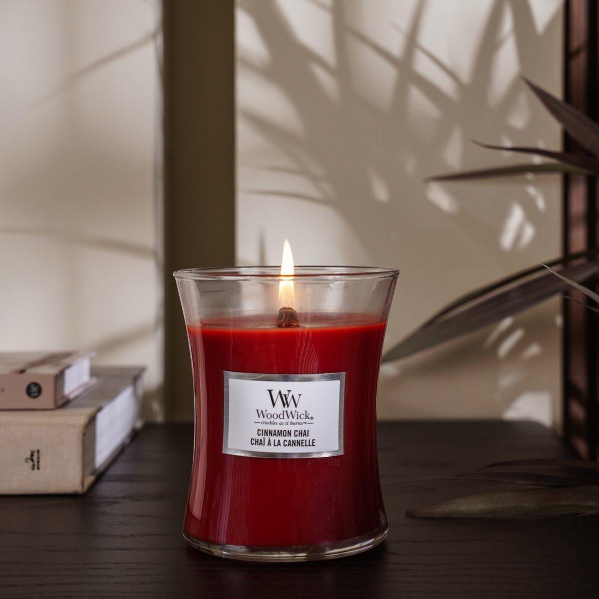 Woodwick Cinnamon Chai Scented Candle in Kuwait | Buy Online ...