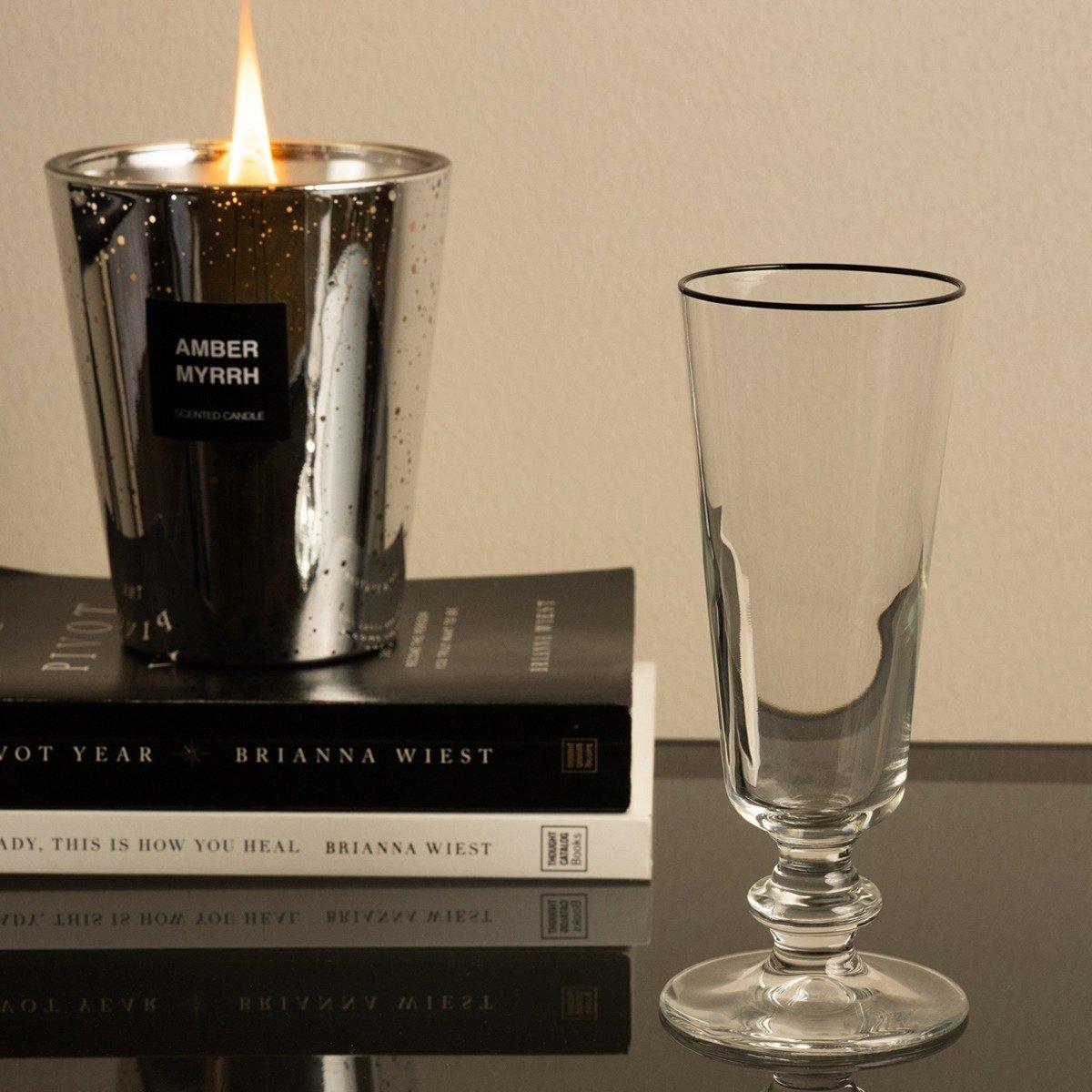 Basic Stem Glass Black 180Cc in Kuwait | Buy Online | safathome.com