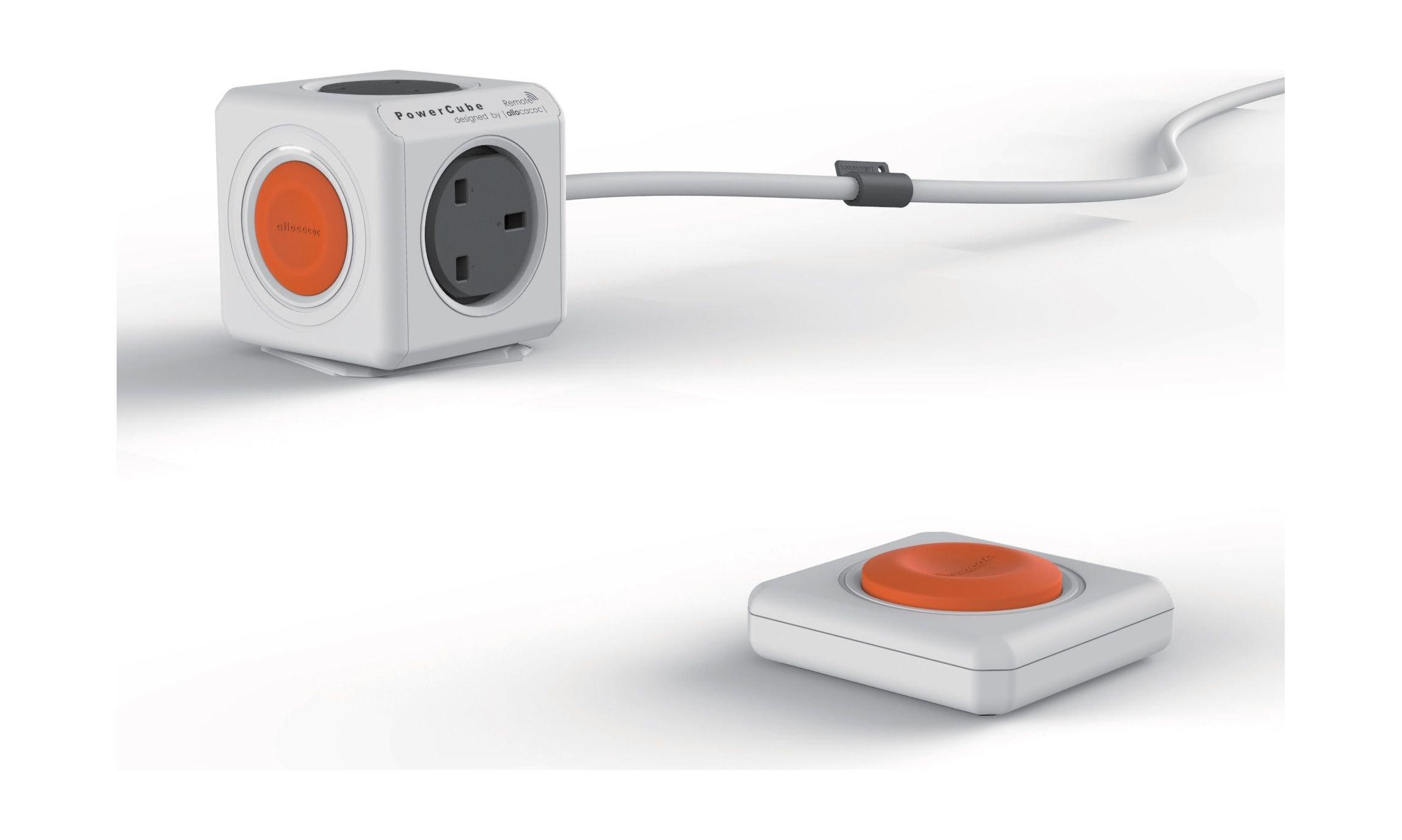 Allocacoc PowerCube Remote Extended + PowerRemote - White Price in ...