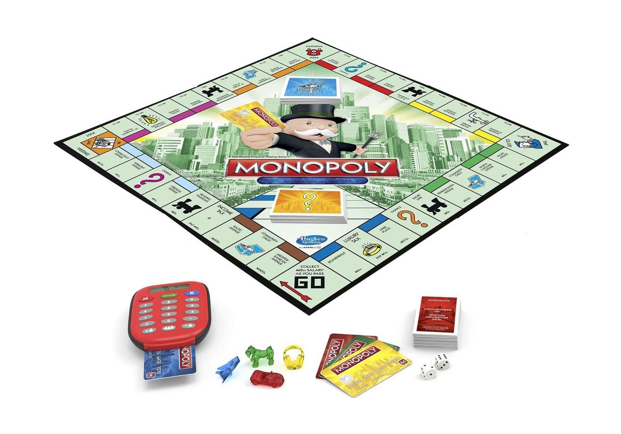 Hasbro Monopoly Electronic Banking Board Game Price in Kuwait - Xcite Hasbro Monopoly Electronic Banking Board Game Price in Kuwait - Xcite
