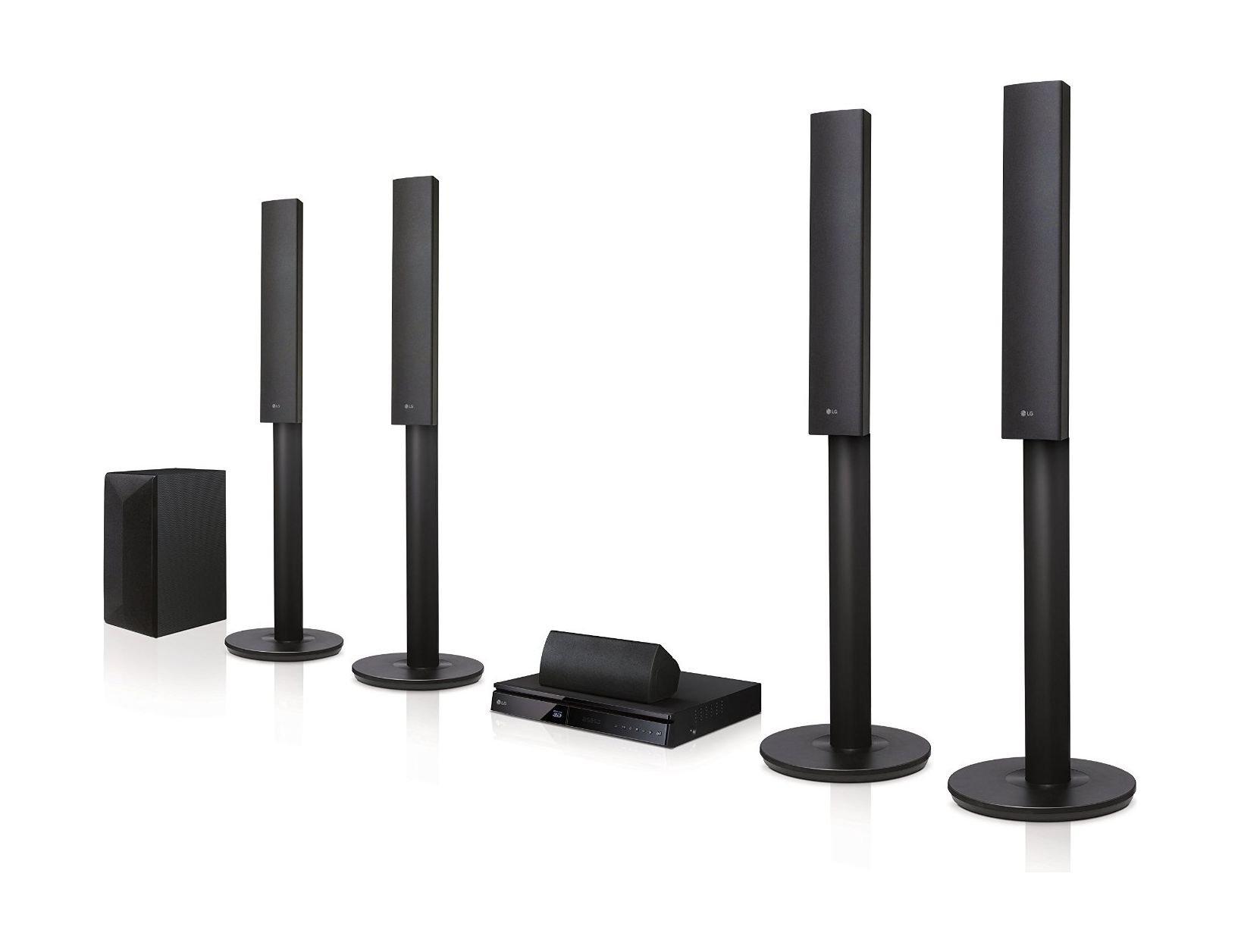 LG 1000W 5.1 Channel 3D Blu Ray Home Theater System (LHB655) Price in ...