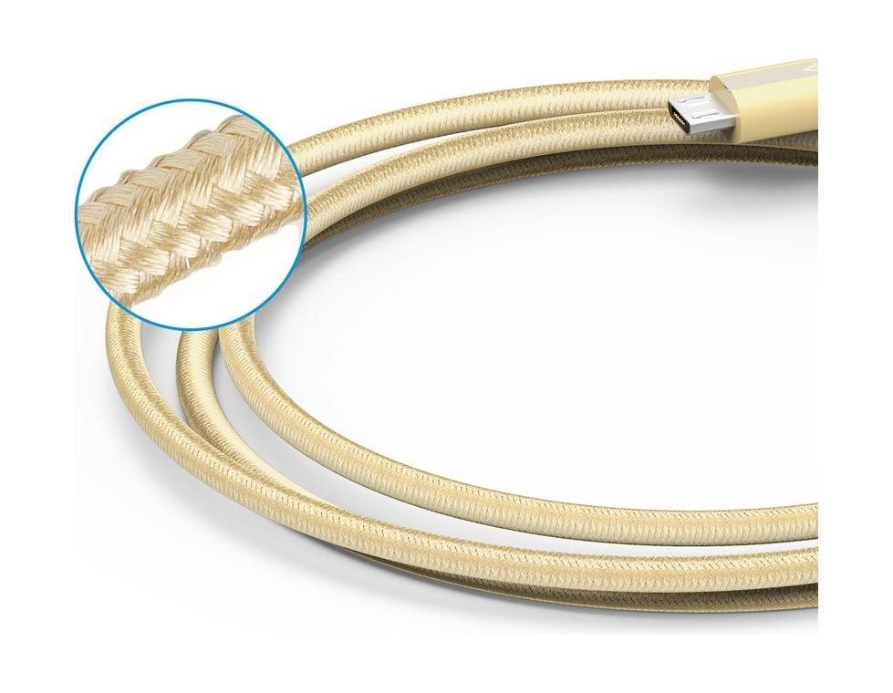 Anker PowerLine + 1.8 Meter Micro-USB Cable (A8143HB1) - Gold Price in ...