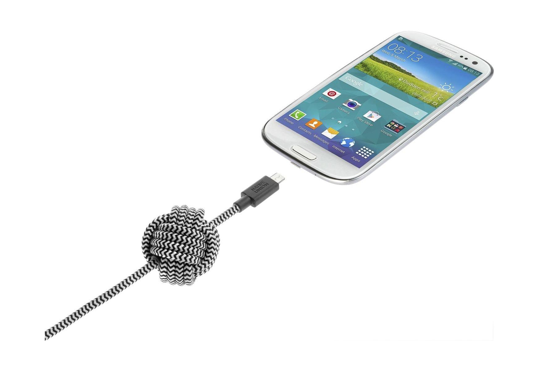 Native Union Night Lightning to USB Cable – 3 Meter - Zebra Price in Kuwait - Xcite